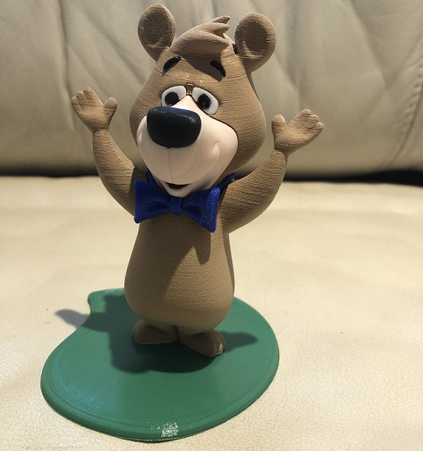 3D Printable Boo-Boo Bear by Steve Solomon