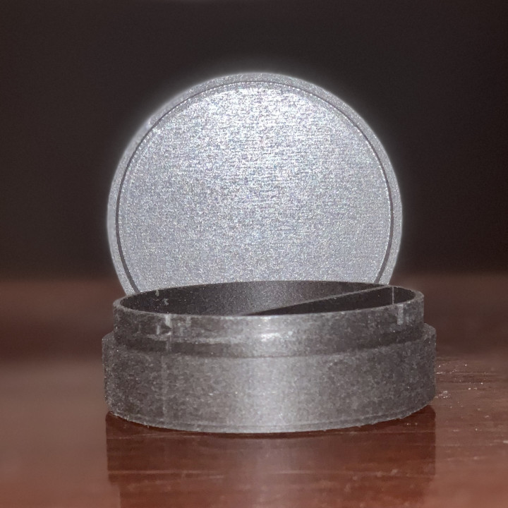 3D Printable Snusdosa / Swedish Snuffbox by Adam Schmidt