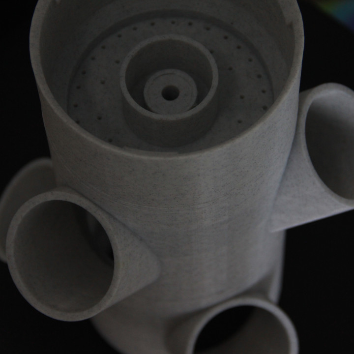 3D Printable Sprinkler for Modular Hydroponic System by Jordan D Caldwell