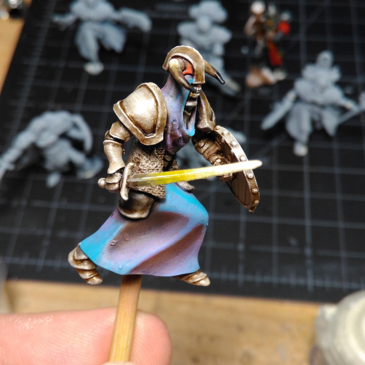 3D Printable Undead Guard by Dorkfactory Miniatures