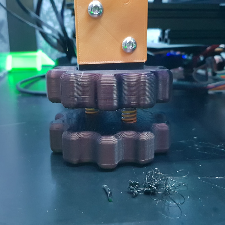 3D Printable Ender 3 Spring Feet Vibartion Damper by Alex