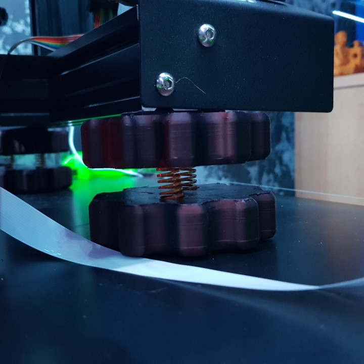 3D Printable Ender 3 Spring Feet Vibartion Damper by Alex