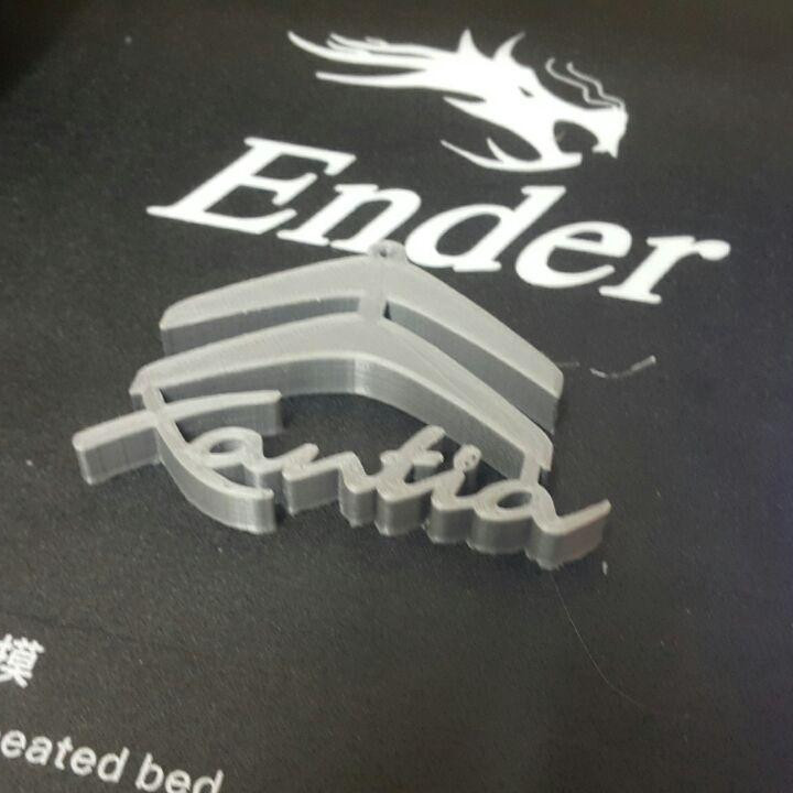 3D Printable Xantia Logo 3D Design by Amir Mohammad Behmadi