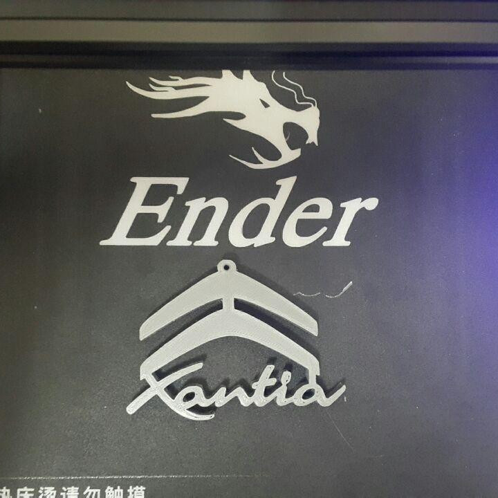 3D Printable Xantia Logo 3D Design by Amir Mohammad Behmadi