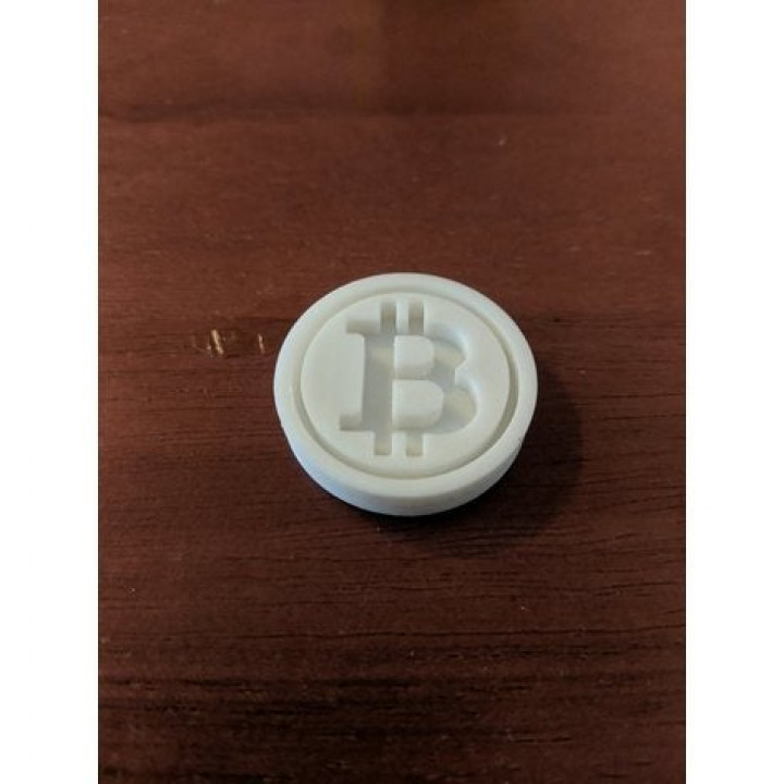 3D Printable Bitcoin by Marcus Byllemos