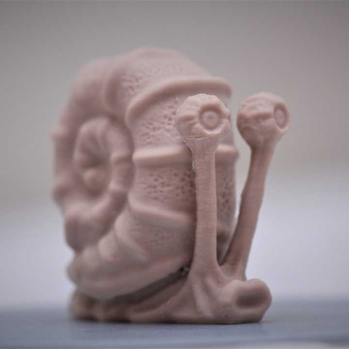 3D Printable Realistic Gary from Sponjebob by Ricardo Kawada