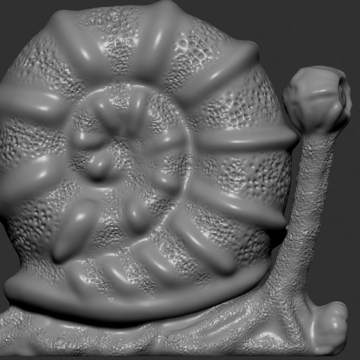 3D Printable Realistic Gary from Sponjebob by Ricardo Kawada
