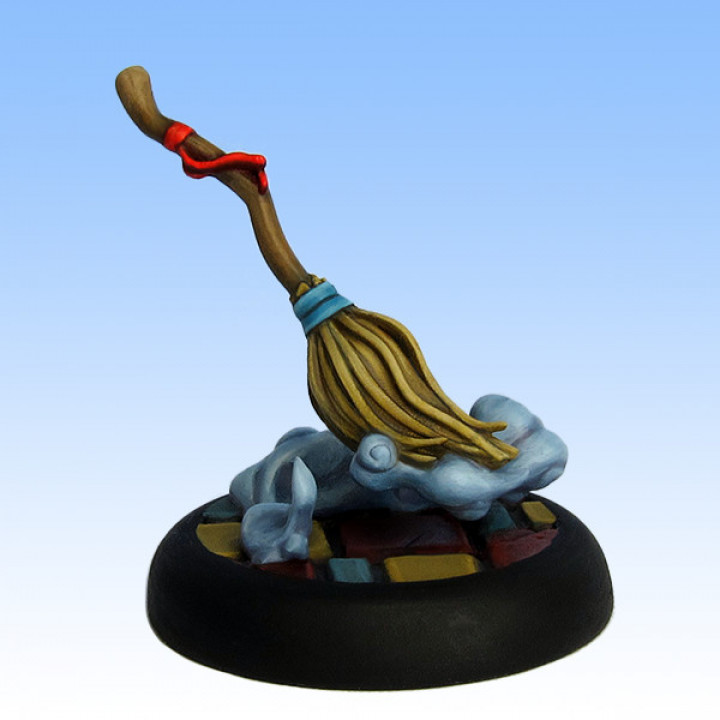 3D Print of Animated Broom by Grey_Knight
