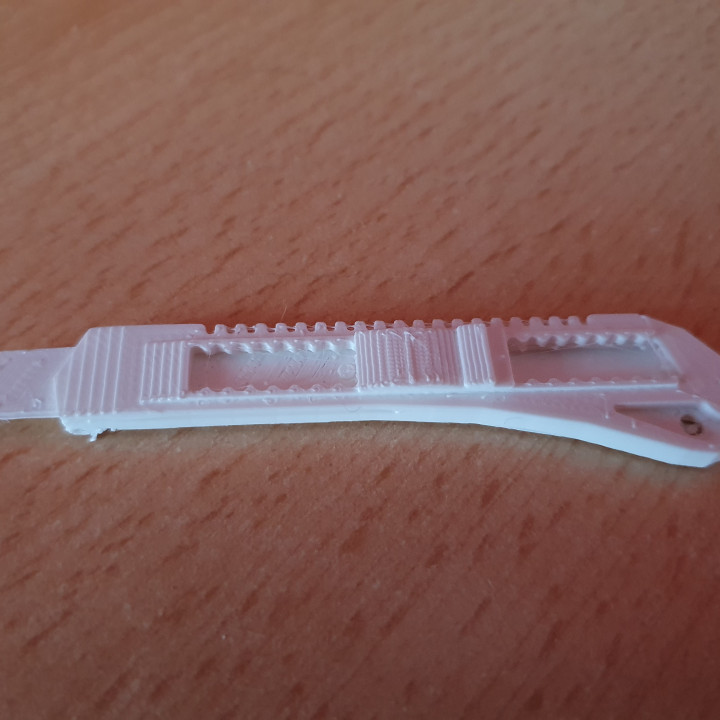 3D Printable box cutter by Szabolcs Sógor