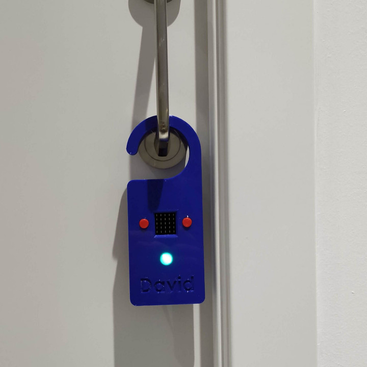 3D Printable Microbit don't disturb sign by makit