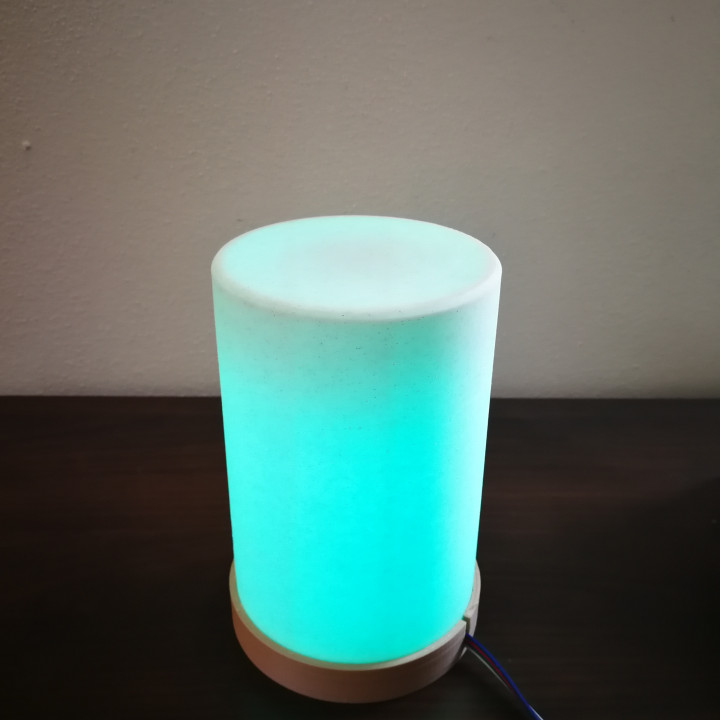 3D Printable Easy Lamp for Led Stripes by procione92