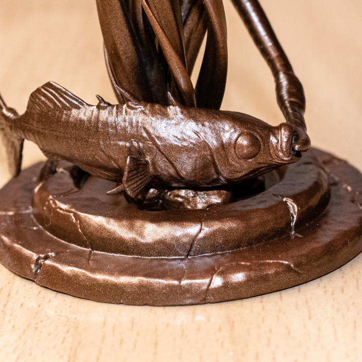 3D Printable Fish diorama by Steven Pfaff