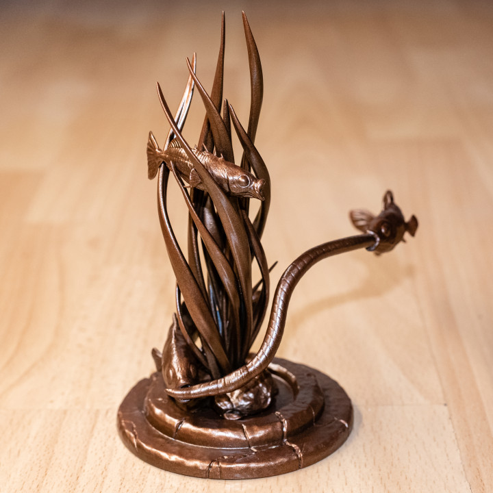 3D Printable Fish diorama by Steven Pfaff