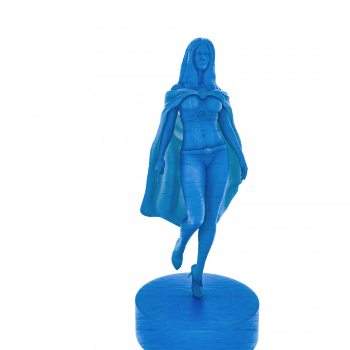 3D Printable Emma Frost - White Queen (X-men) by Volpy Gregor