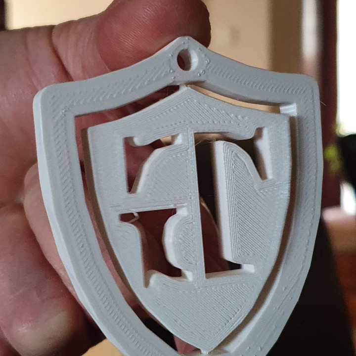 3D Printable Tandem Gimnázium logo by Szabolcs Sógor