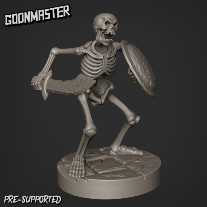 3D Printable Skeleton Bundle by Goon Master