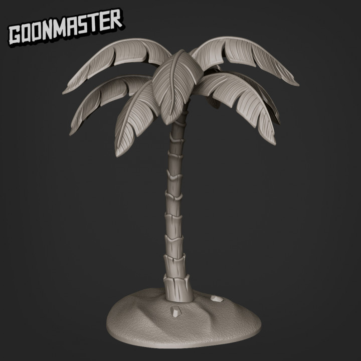 3D Printable Palm Tree Bundle by Goon Master