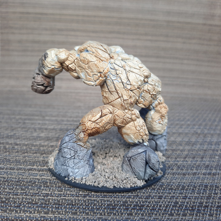 3D Print of Stone Golem by CONANBARBARIC