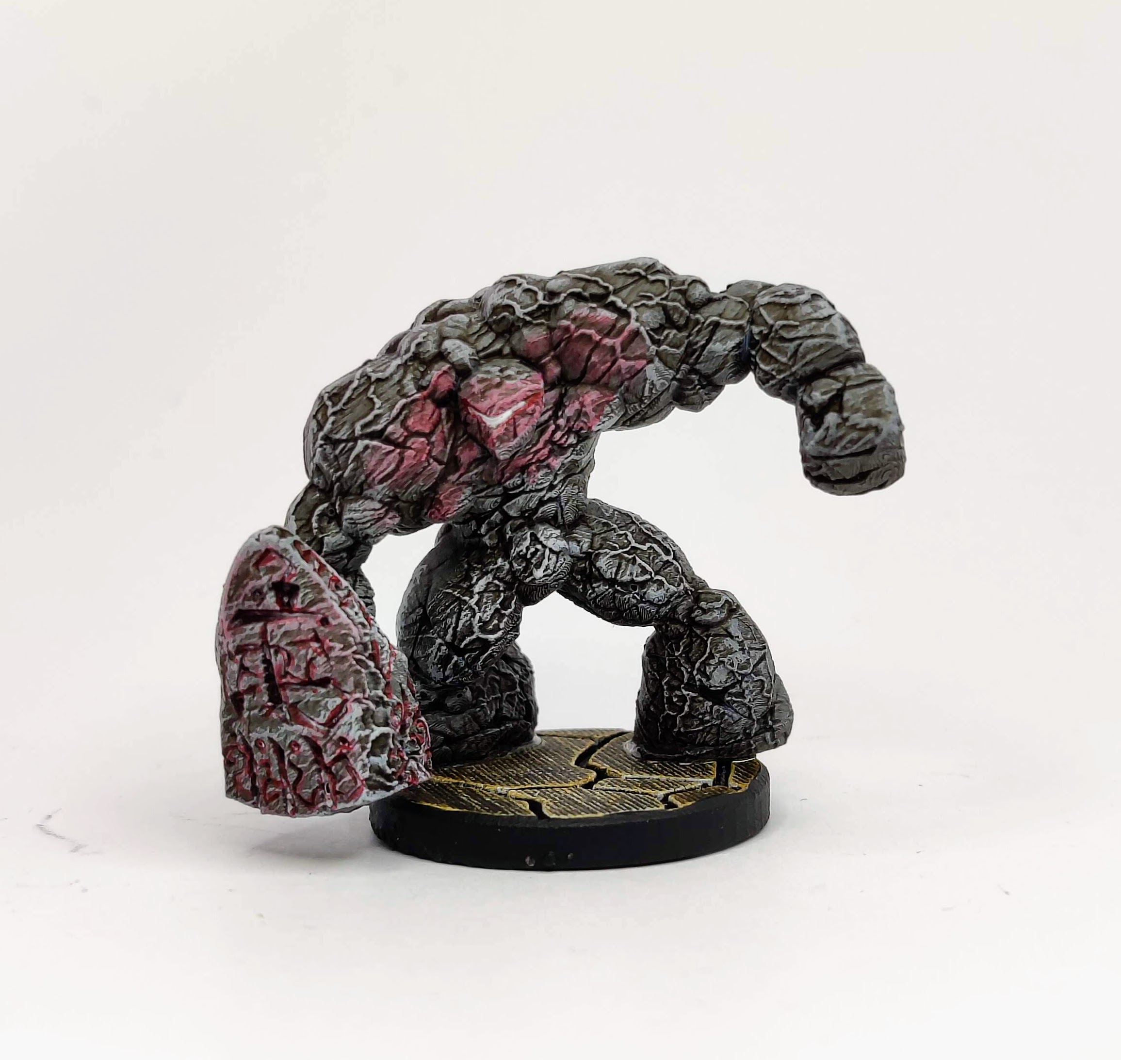 3D Print of Stone Golem by Dreggs