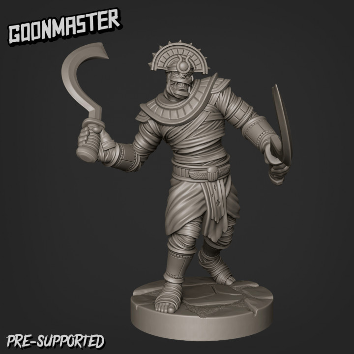 3D Printable Mummy Bundle by Goon Master