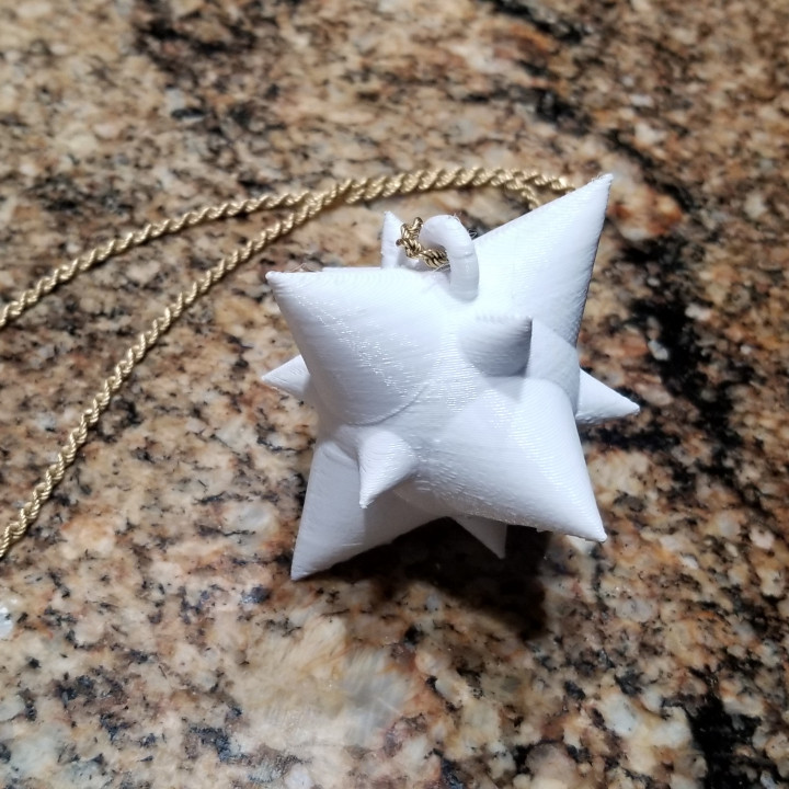 3D Printable Morning Star by Justin S