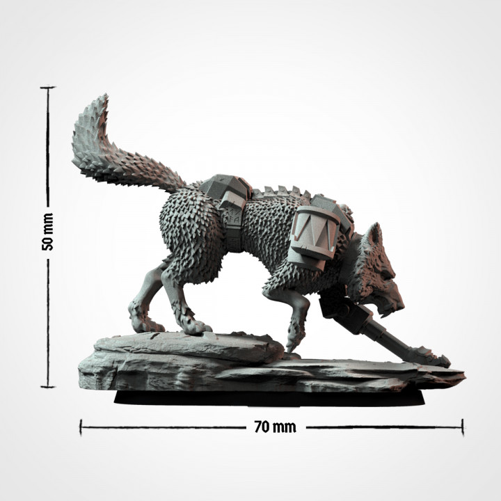3D Printable Wolffang´s Wolf by Txarli Factory