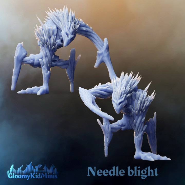 3D Printable Needle Blight (Presupported Reworked) by GloomyKidMinis