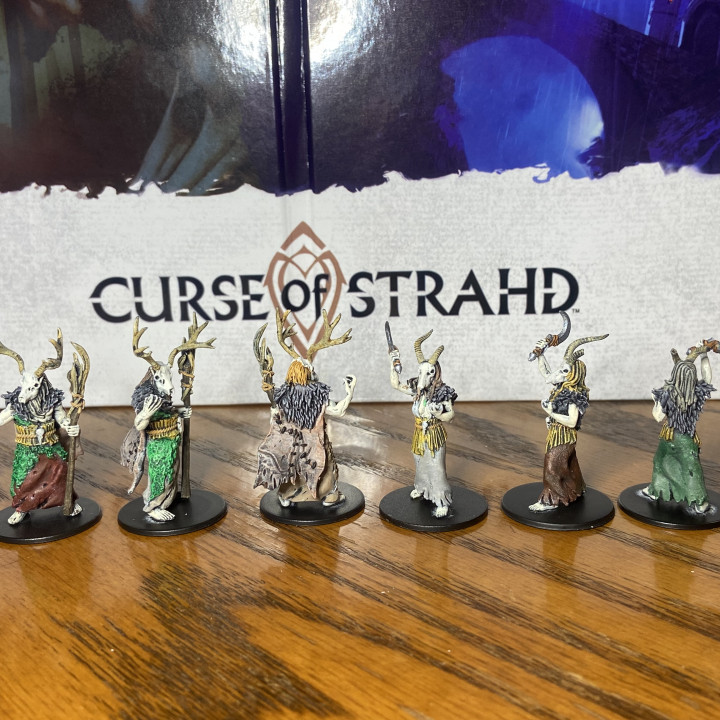 3D Print of Blight Druid (Presupported Reworked) by Spiderworm