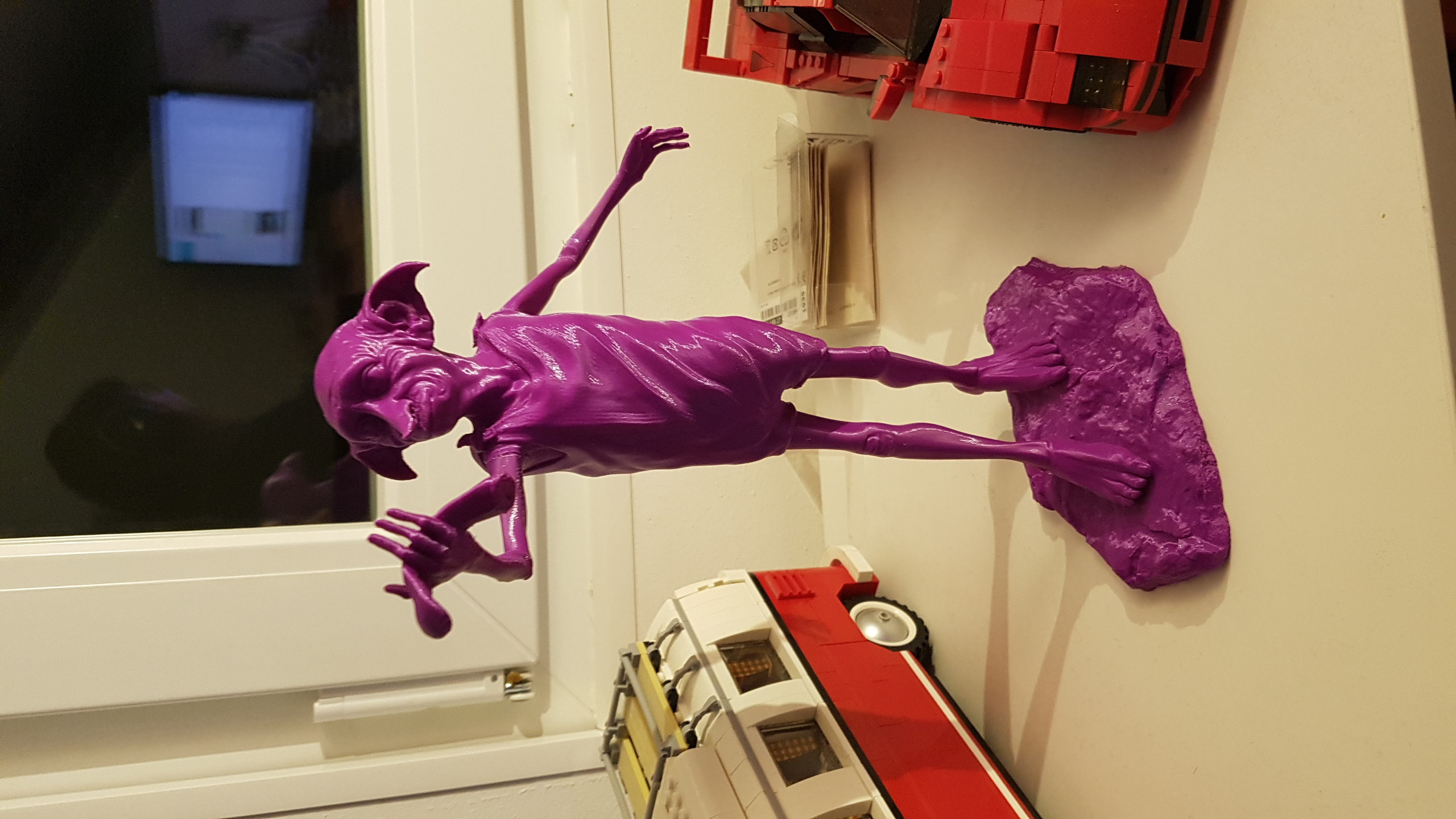 3D Printable Dobby Statue by Steven Pfaff