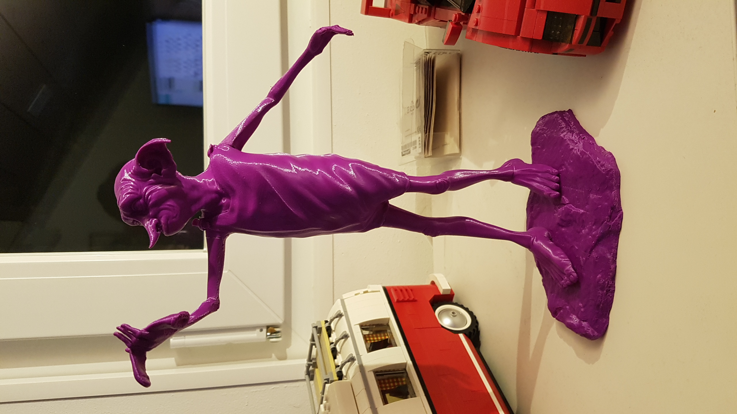3D Printable Dobby Statue by Steven Pfaff