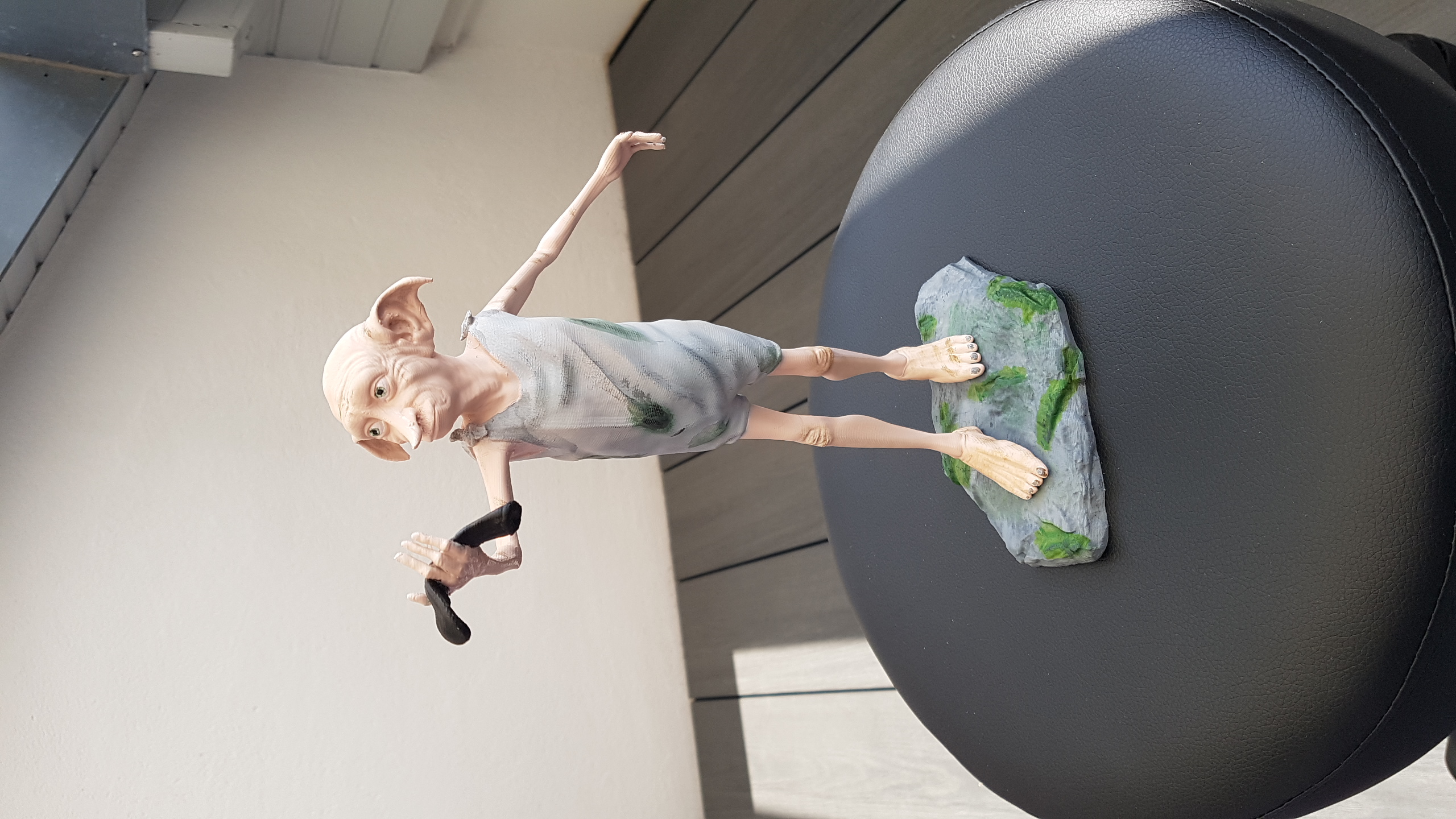 3D Printable Dobby Statue by Steven Pfaff