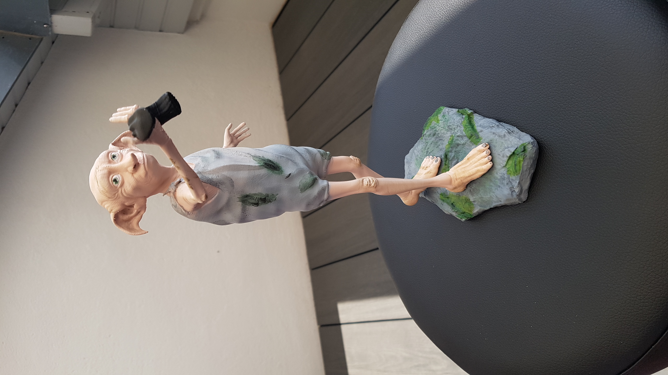 3D Printable Dobby Statue by Steven Pfaff