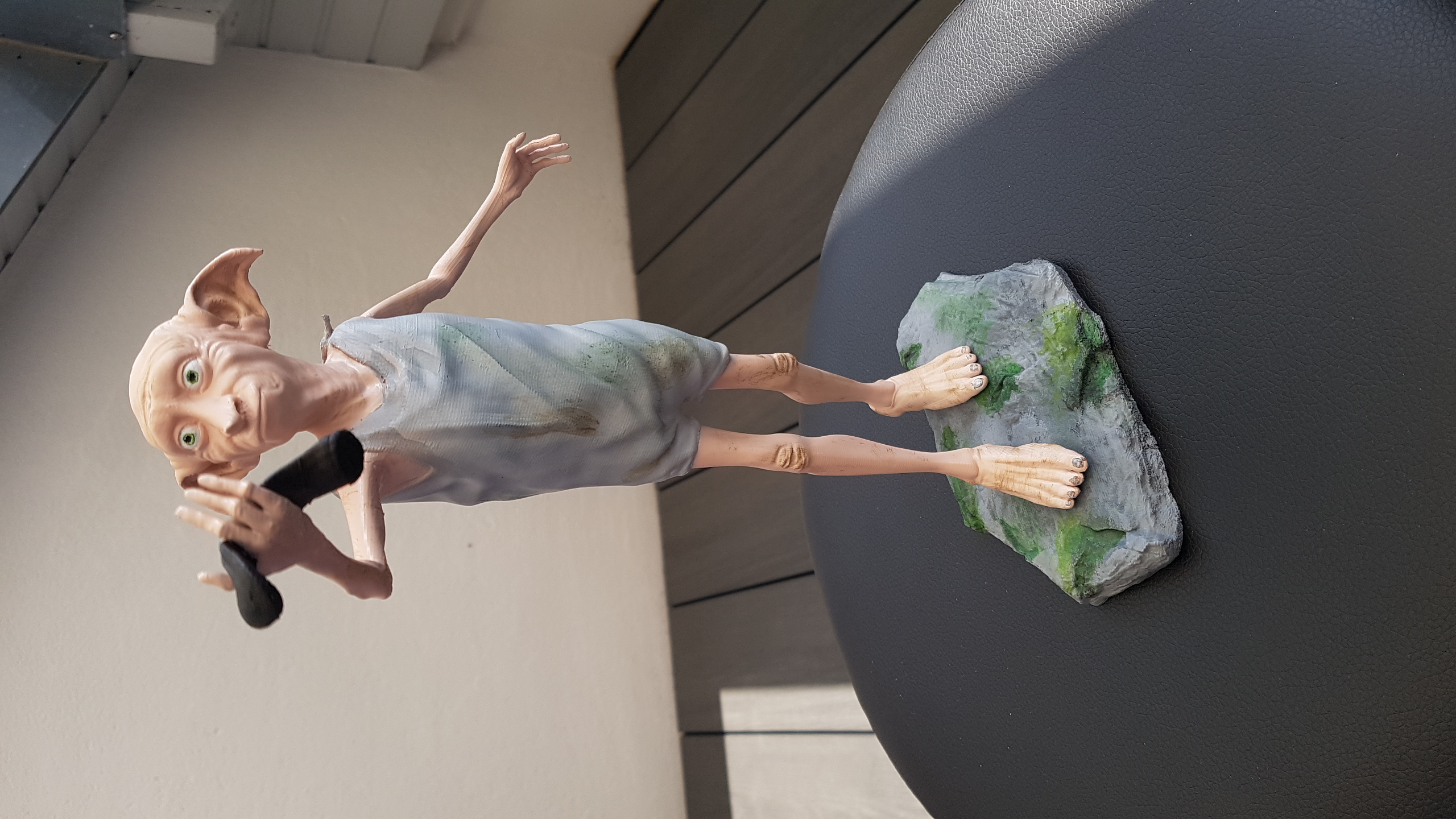 3D Printable Dobby Statue by Steven Pfaff