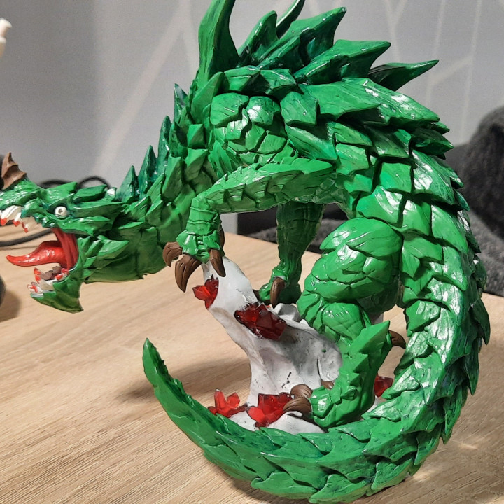 3D Print of Delani - Depths Dragon by thomasb2
