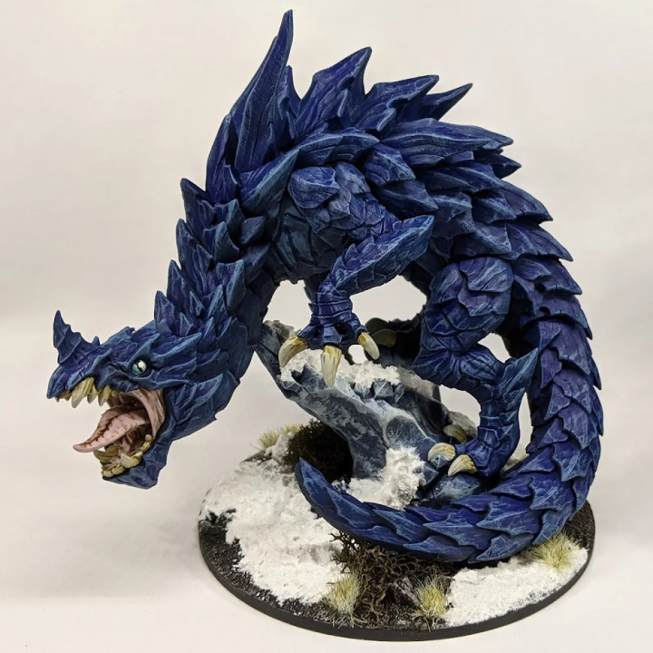 3D Print of Delani - Depths Dragon by ArachnidSentinl