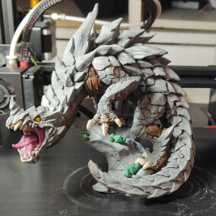 3D Print of Delani - Depths Dragon by robertwilliams1