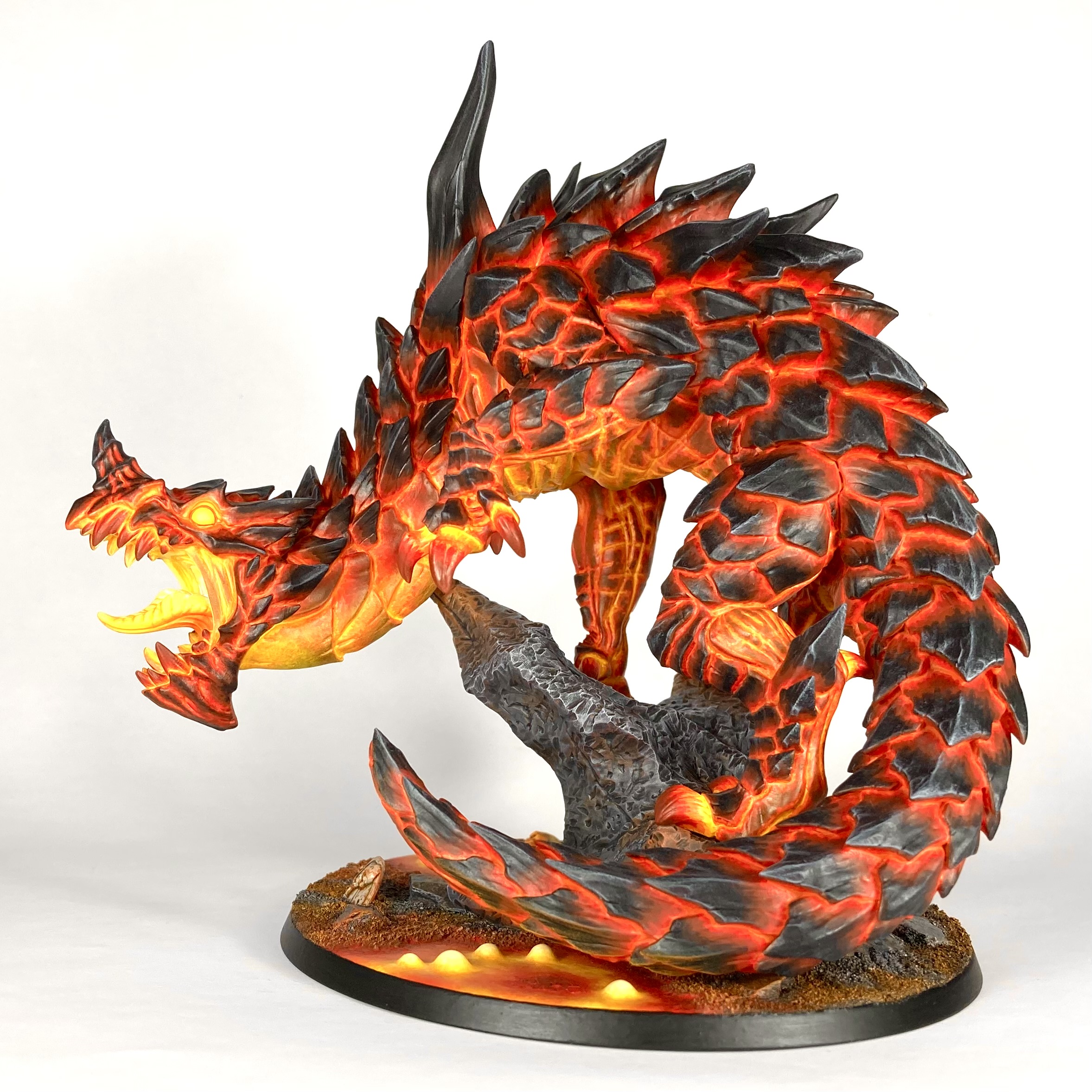 3D Print of Delani - Depths Dragon by DW-Mini-Creations