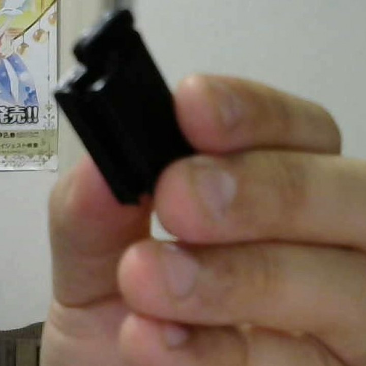 3D Printable Wearable disinfectant storage by Jirapon Tanasanti