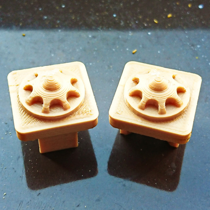 3D Printable Steampunked 2020 end cap by Andrew Thomas