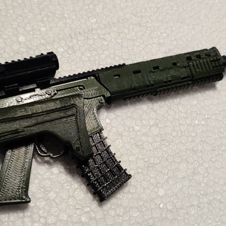 3D Print of AK5C - scale 1/4 by Pusher
