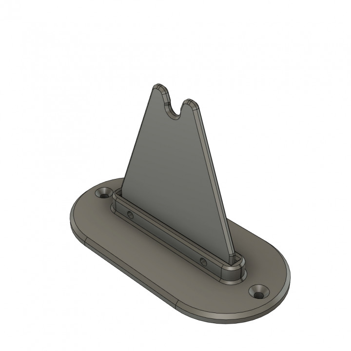 3D Printable RC Aircraft Wheel Stand -60mm by Dan Ouellet