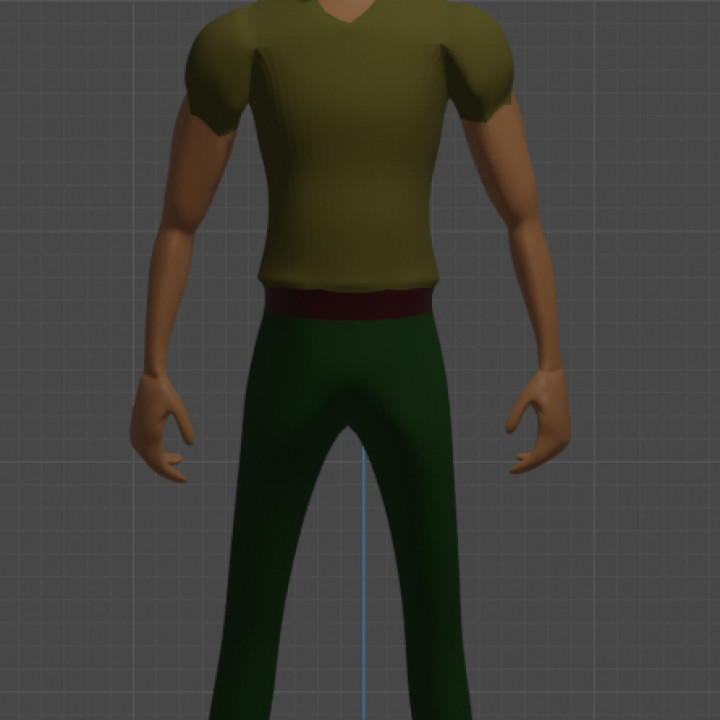 3D Printable Generic Runescape Character model by Trevor Wilkinson