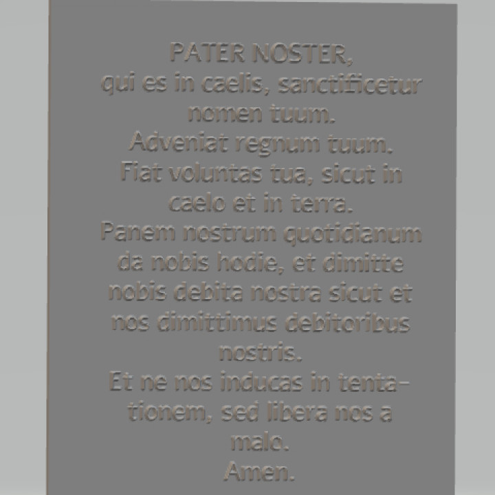 3D Printable Pater Noster by CrisLes