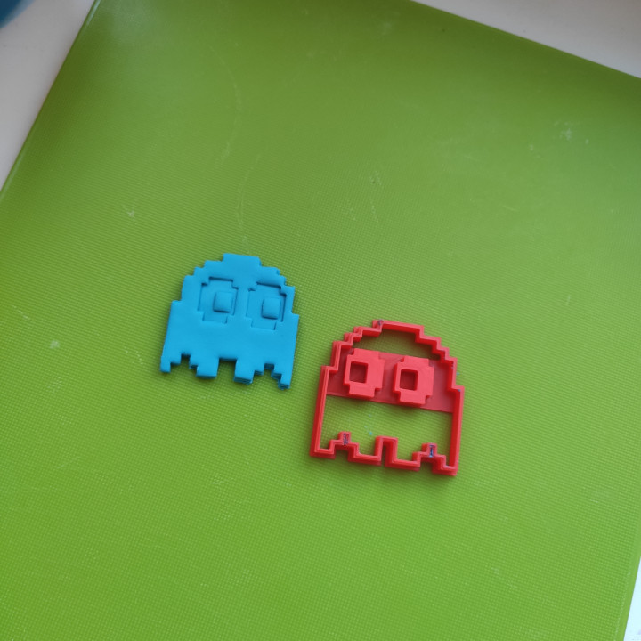 3D Printable Cookiecutter pacman by Kateřina Sedláčková