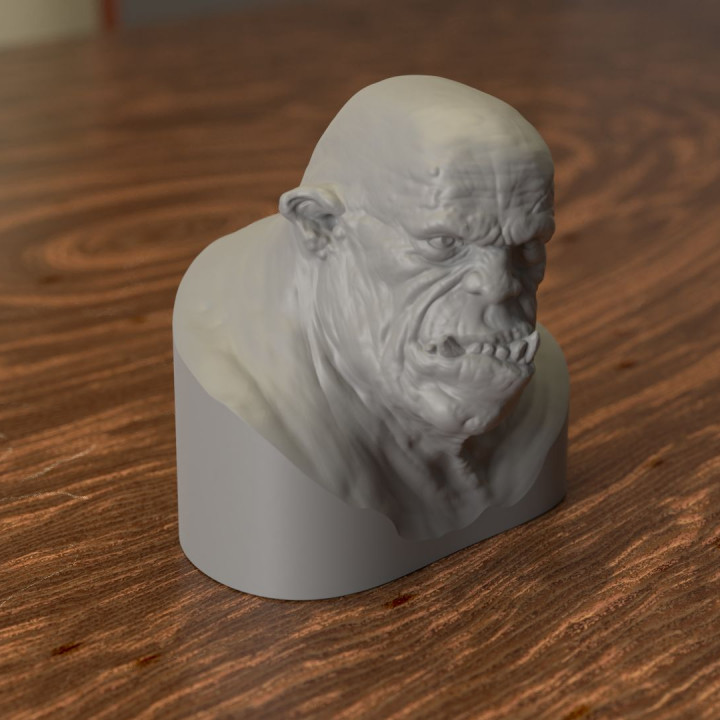 3D Printable Orc - Torso by Marco Soresina
