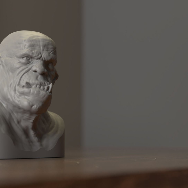 3D Printable Orc - Torso by Marco Soresina