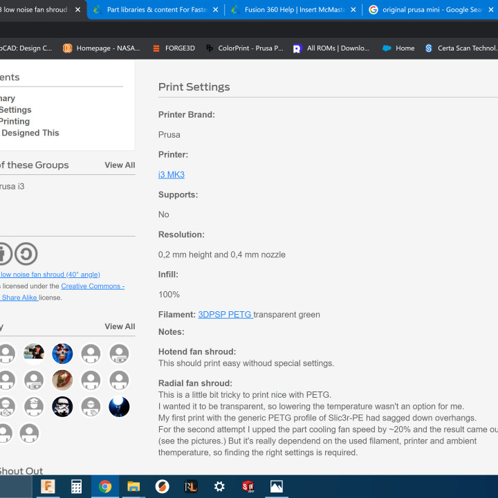 3D Printable Original Prusa Mini Z Axis Bearing by Brandon Beller