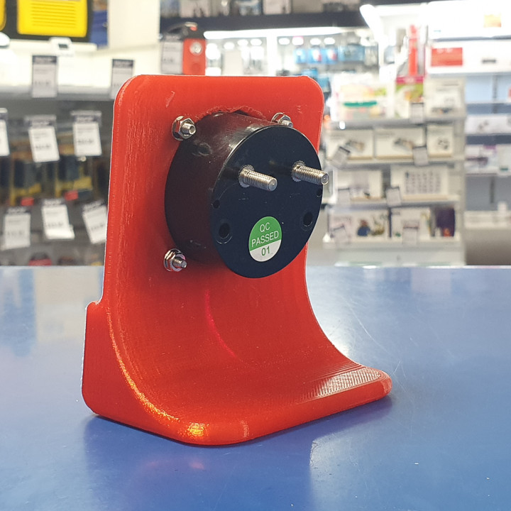 3D Printable Analog Dial Display Holder by Levi