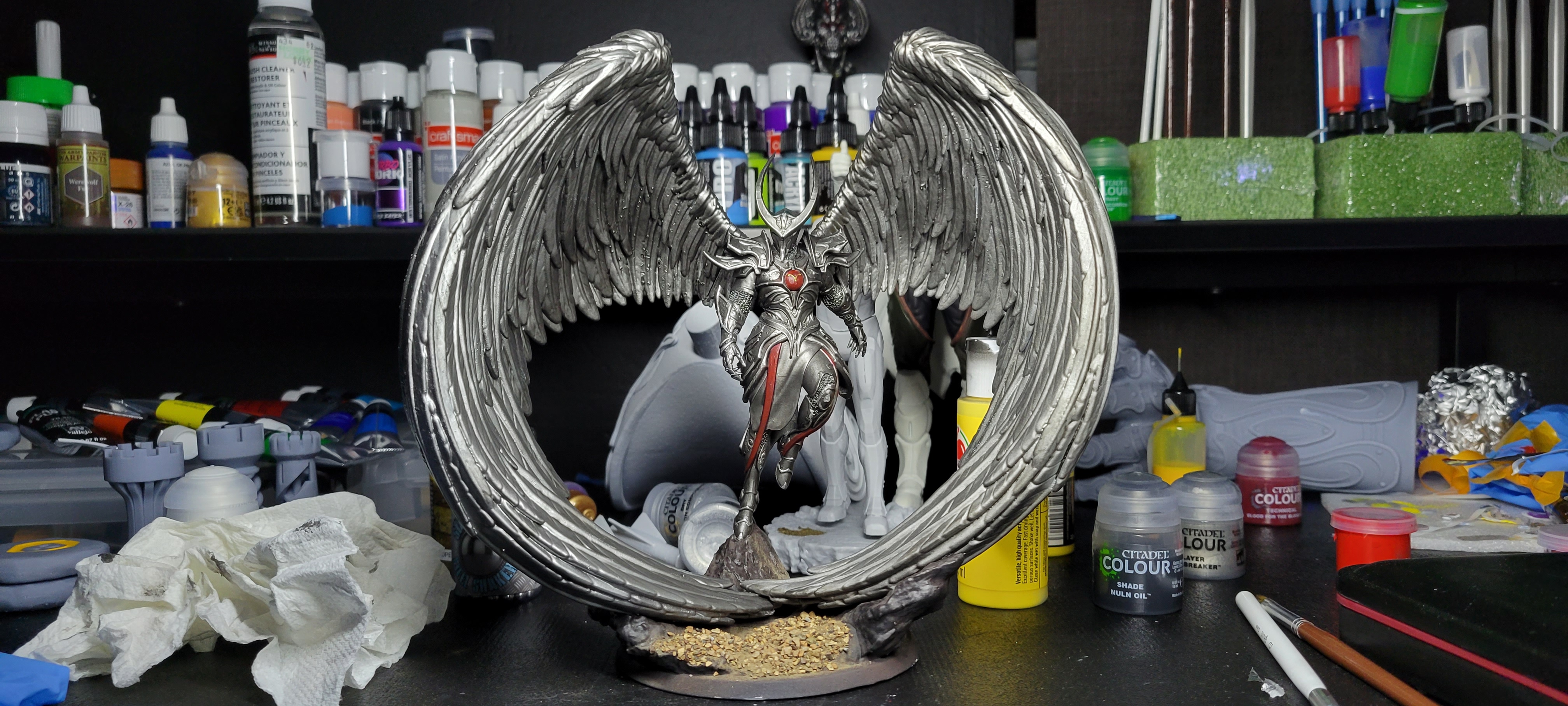 3D Print of Angel fighter by astrodoughnaut