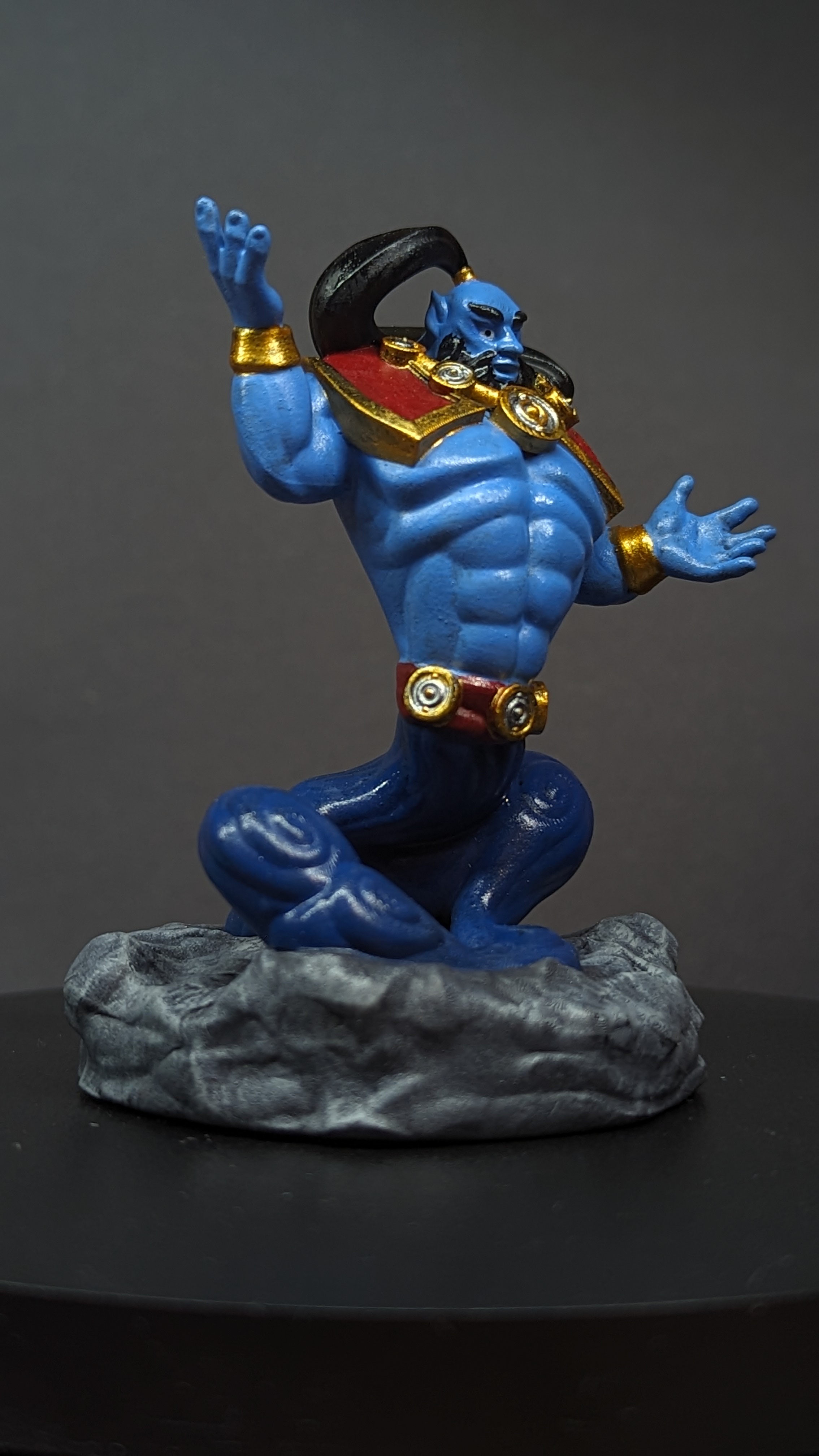 3D Printable Genie by Twin Goddess Miniatures